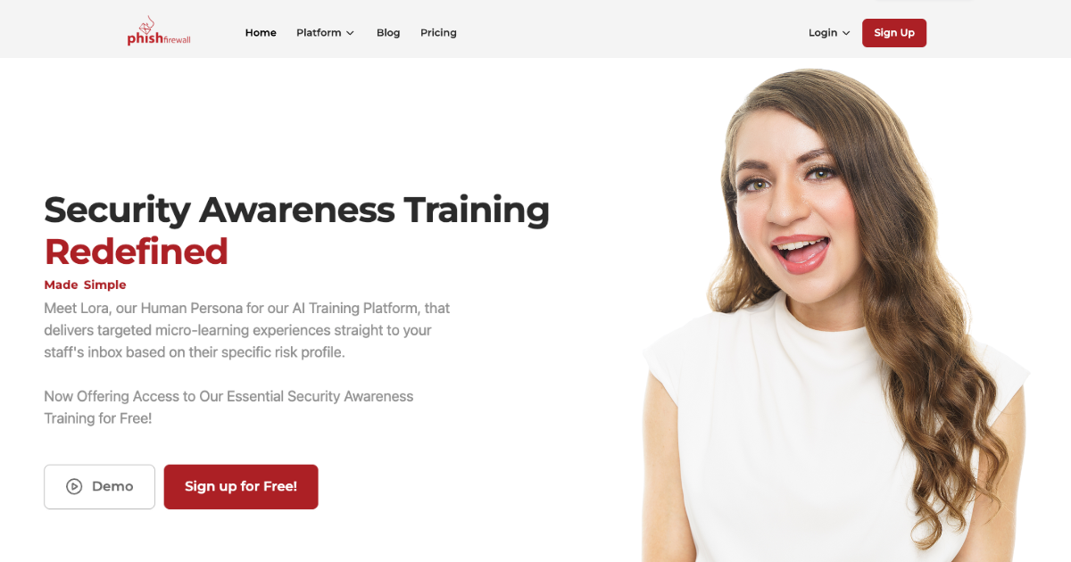 Enhance Your Security Awareness with AI | PhishFirewall